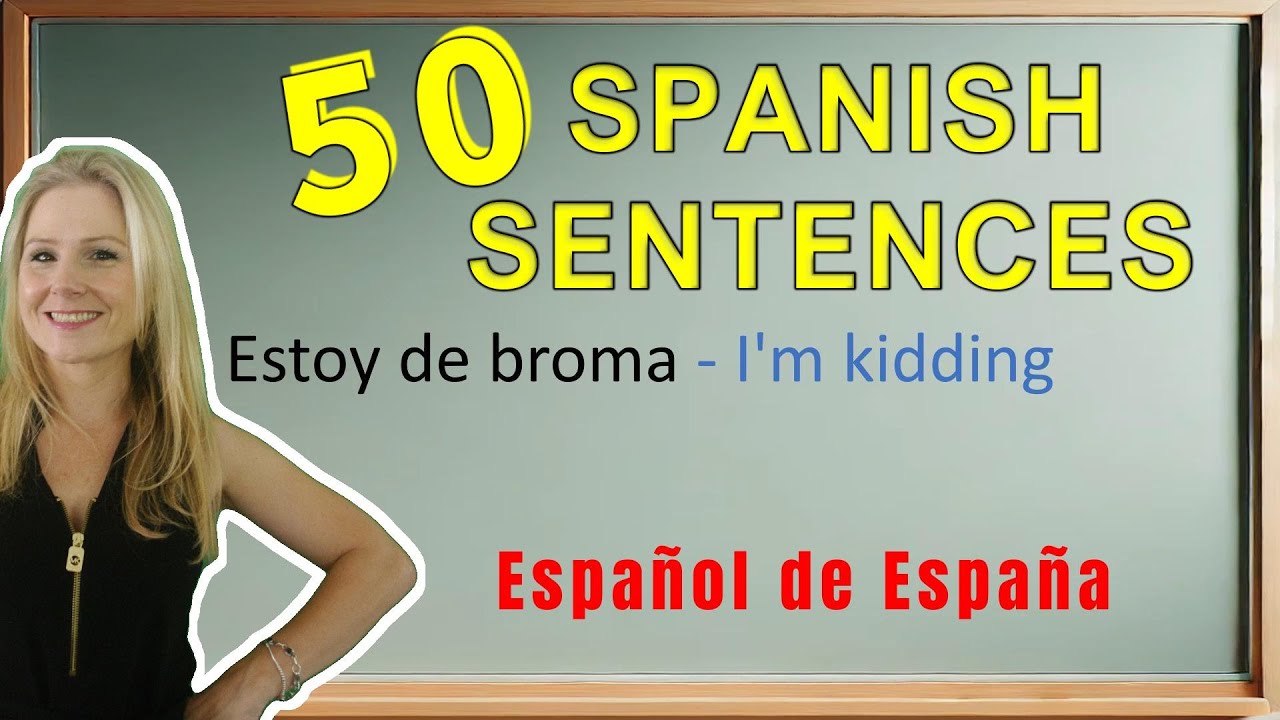 SPANISH PHRASES and Expressions VERY EASY TO LEARN, Frases Españolas ...