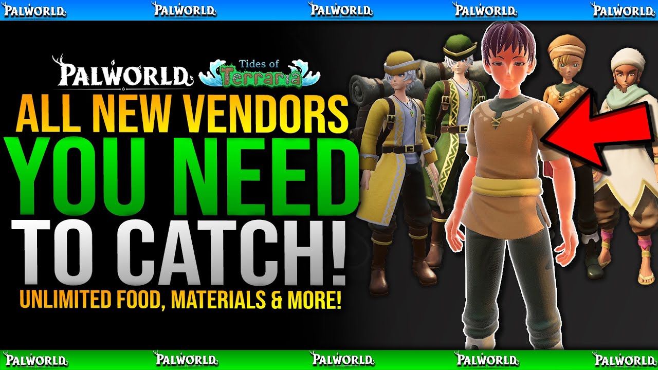 Catch THESE NEW NPCs NOW! #2 Infinite Materials, Food, Secret Ammo ...