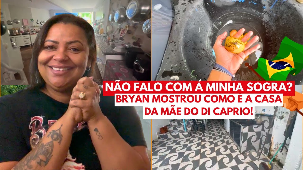 VOLTANDO AO PASSADO | BRYAN MOSTROU A CASA DA MÃE DE DI CAPRIO - YouTube