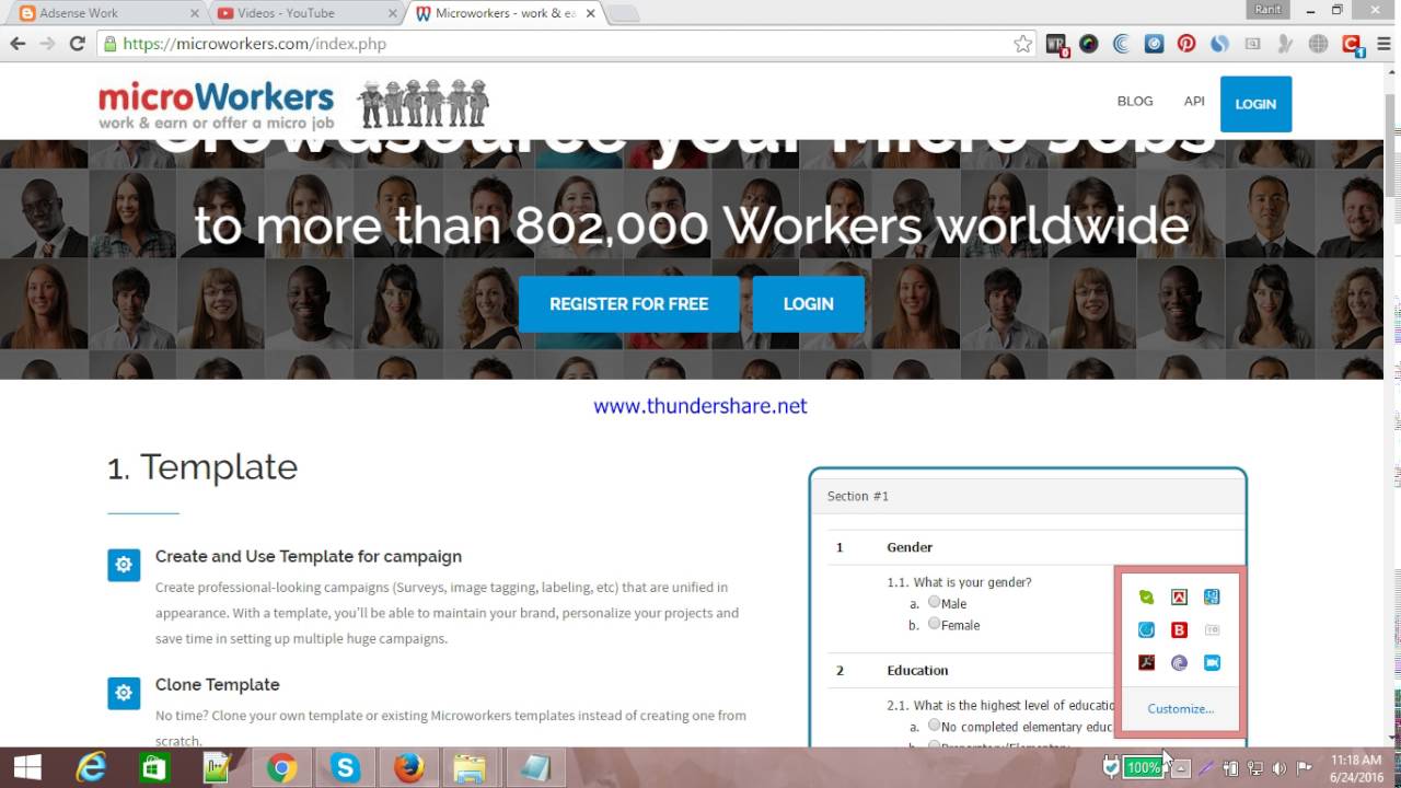 how to earn in microworkers part 2 - YouTube