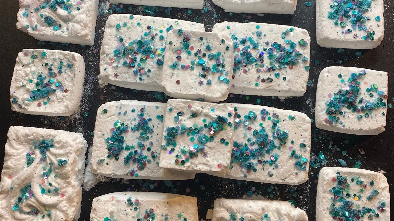 Asmr Baking Soda Blocks w/sifting - YouTube