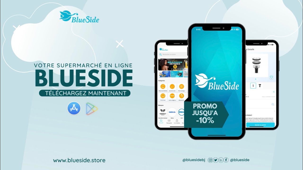 Comment télécharger Blueside sur IOS ou ANDROID ? - YouTube