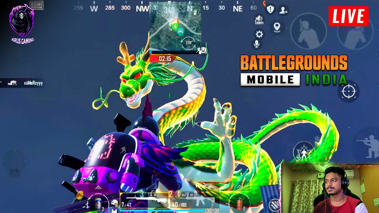 Full Rank Push | BGMI Live | Live Streamer India | Head short Time | Virus Gaming | Road to 1.1K ...