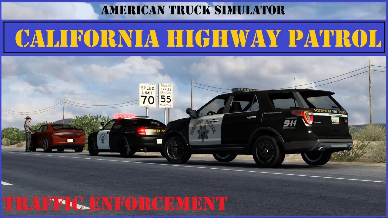ATS POLICE / Into the night / California Highway Patrol / American ...