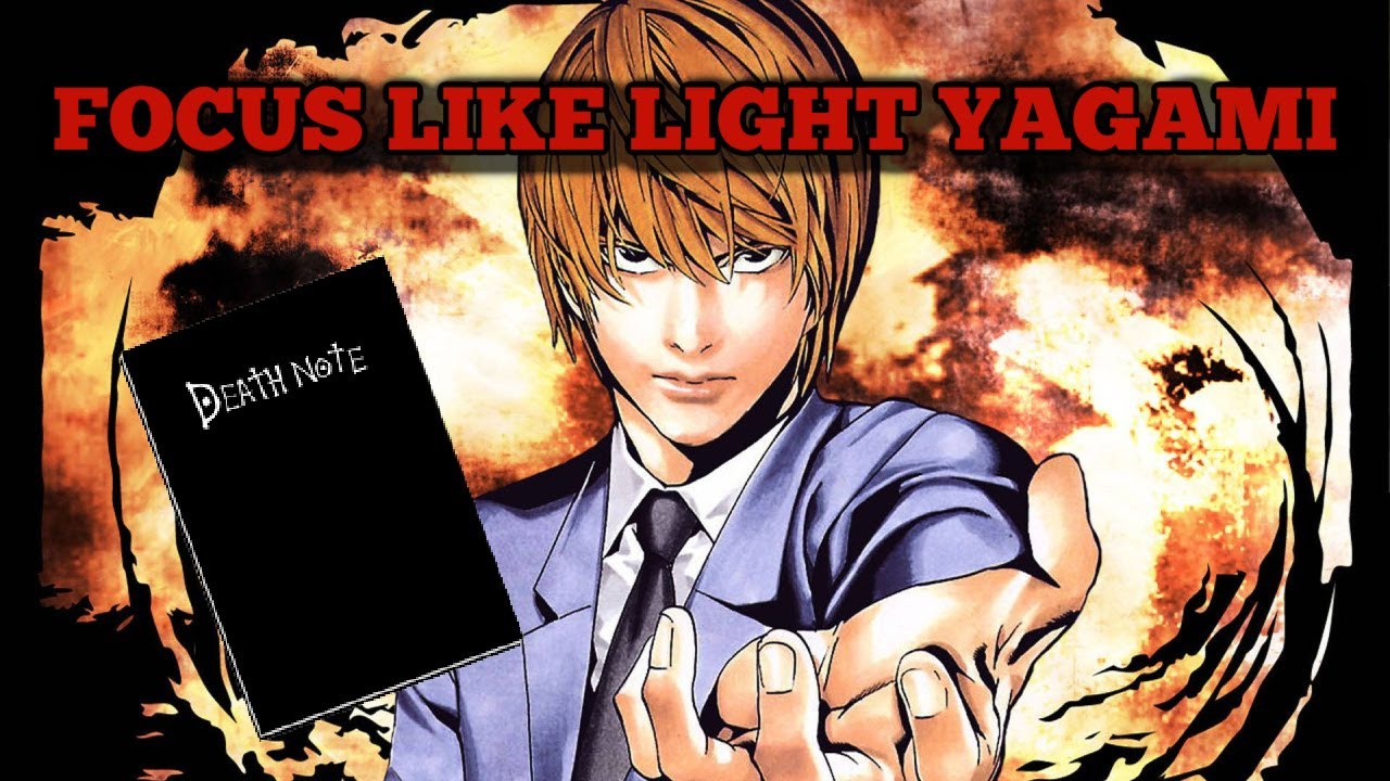 How to FOCUS and Enter a FLOW STATE Like Light Yagami (Death Note ...