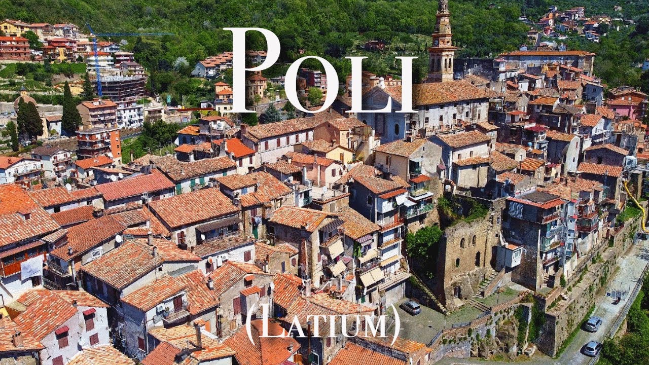 Italy | Poli (Latium) | Drone Footage - YouTube