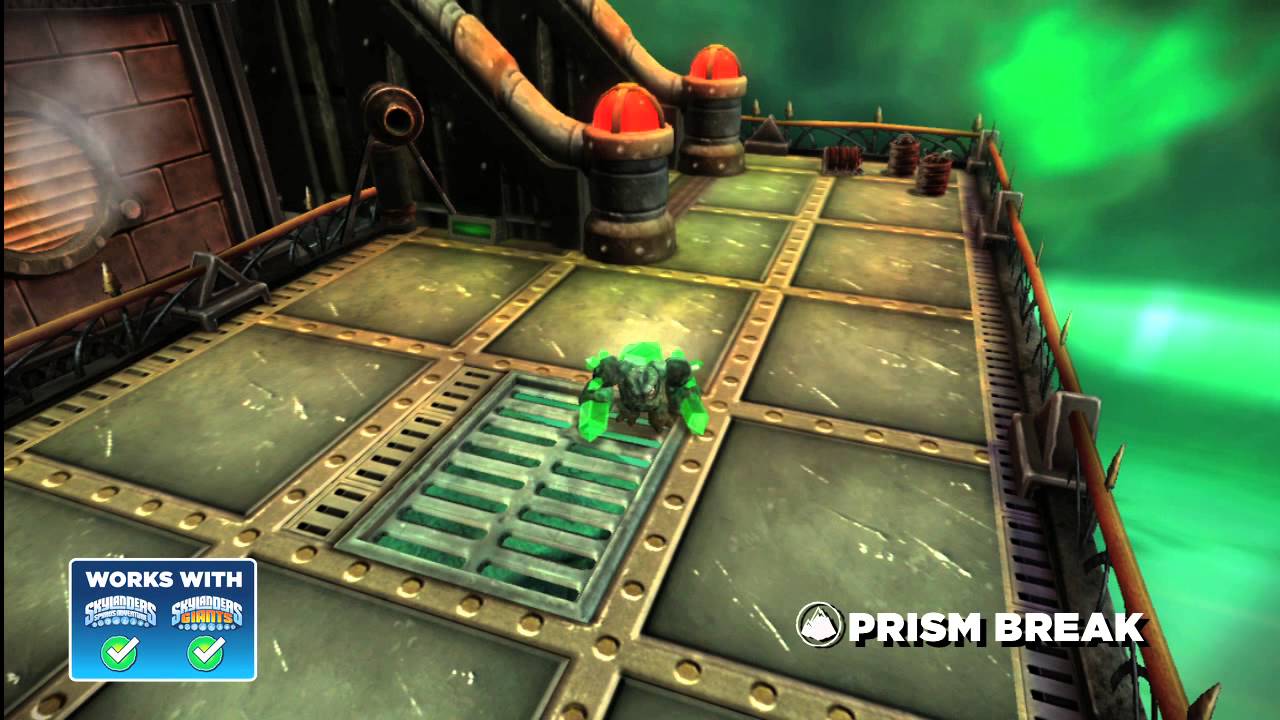 Skylanders Giants - LightCore Prism Break Gameplay - YouTube