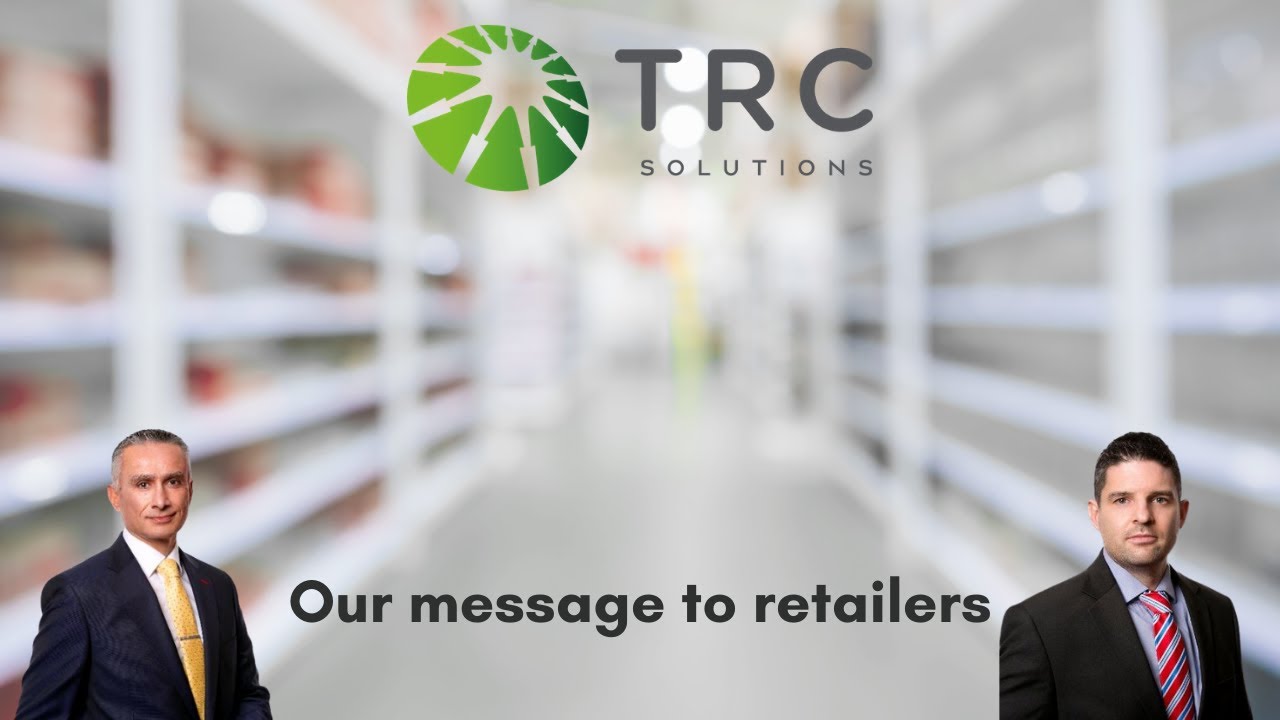 TRC Solutions' message to retailers - YouTube