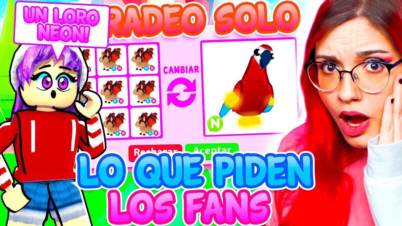 TRADEANDO *SOLO* LO QUE MIS FANS ME PIDEN!! OFRECÍ MI LORO y *ESTO ME ...
