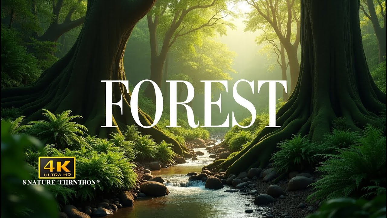 4K Forest Relaxation | Healing Nature Sounds & Scenic Views - YouTube