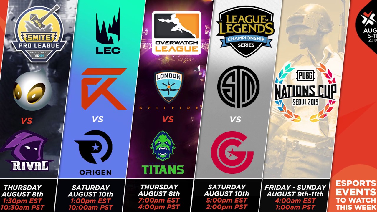 Esports Events to Watch This Week (August 5th-11th) - YouTube