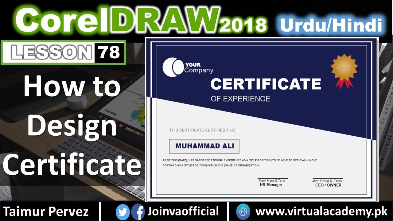 CorelDraw Projects How To Design Certificate In CorelDraw CorelDraw coreldraw-projects-how-to-design-certificate-in-coreldraw-coreldraw