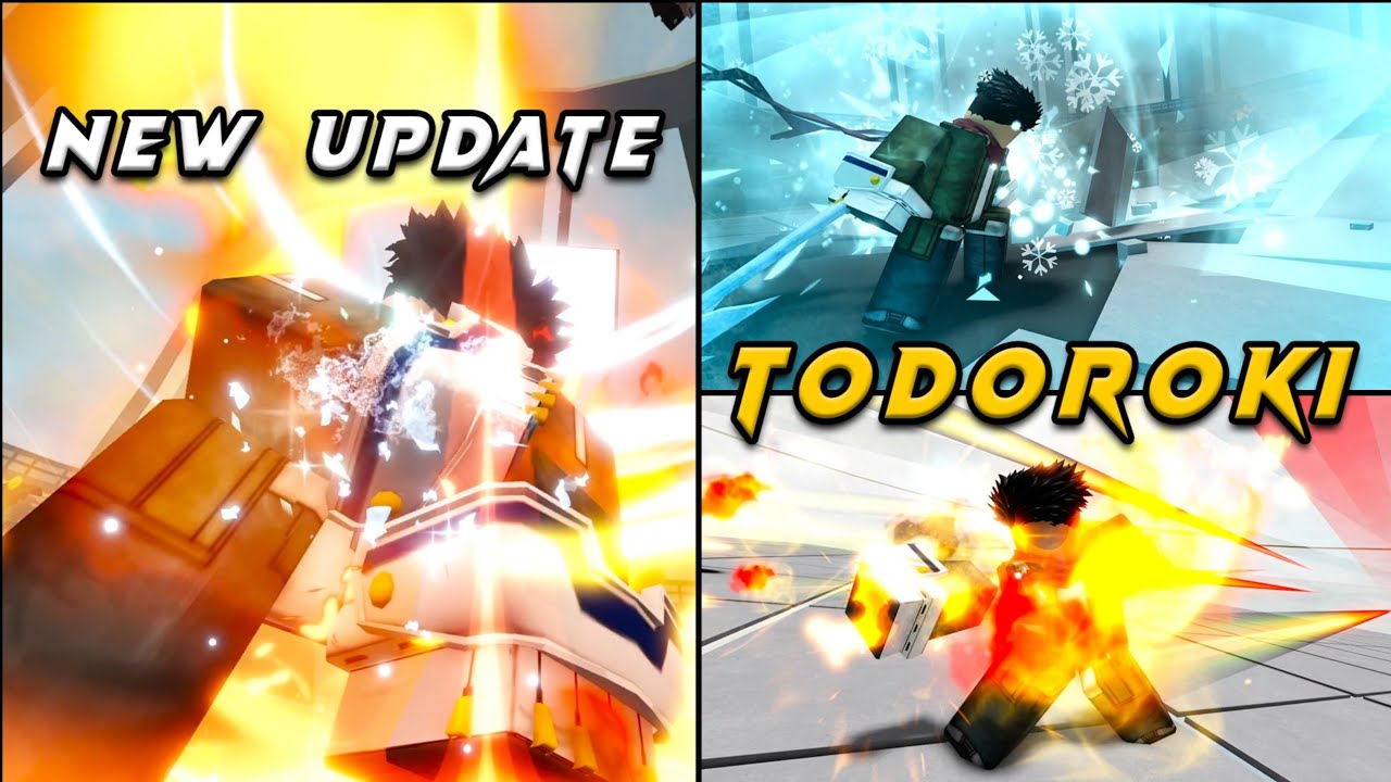 TODOROKI MOVESET IS FINALLY OUT FOR FREE IN THIS NEW UPDATE OF ROBLOX ...