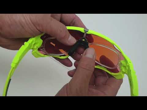 New Oakley Jawbreaker Sports goggles Prescription optical adapter - YouTube
