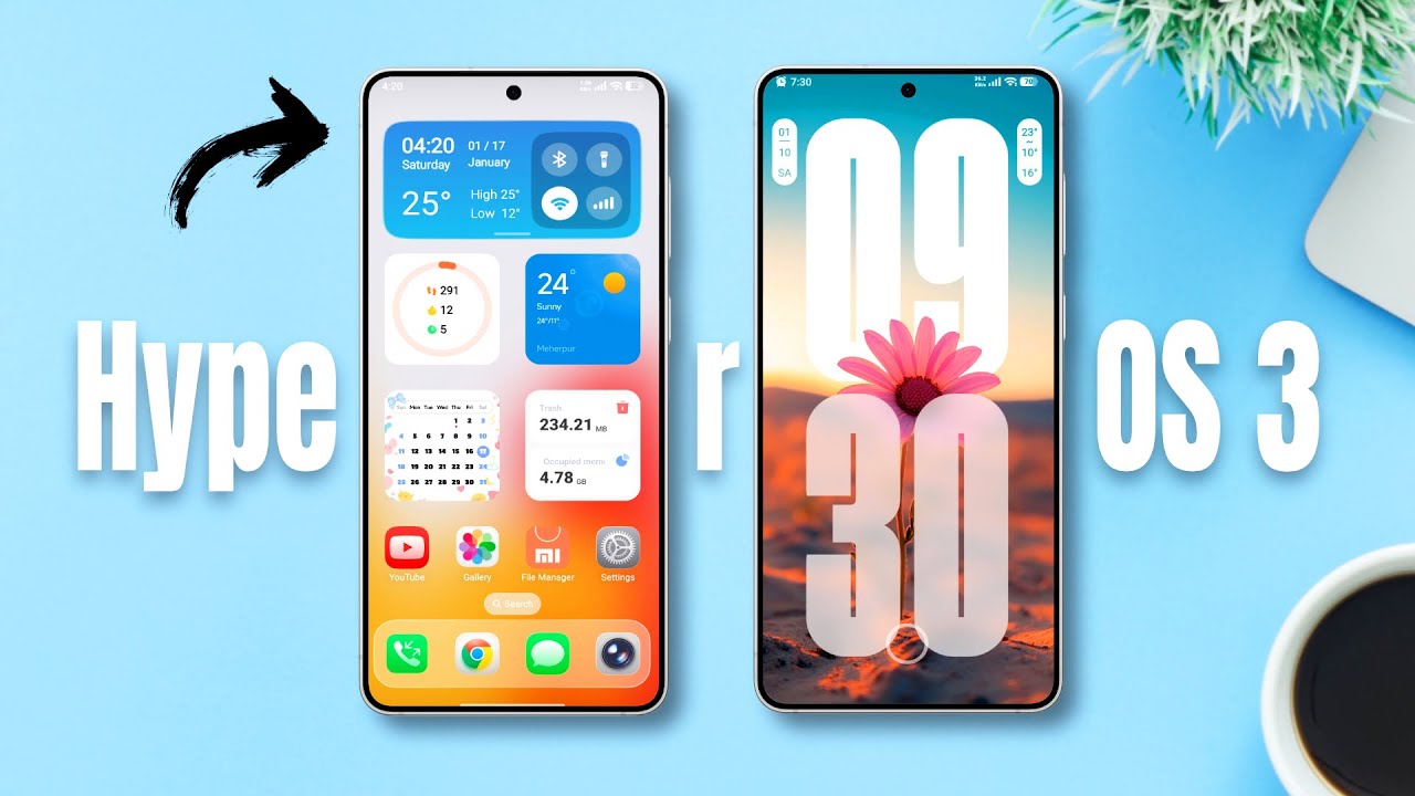 Top 5 Beautiful HyperOS 3 Themes! 🎨 Customize Your HomeScreen ( 2026 ...
