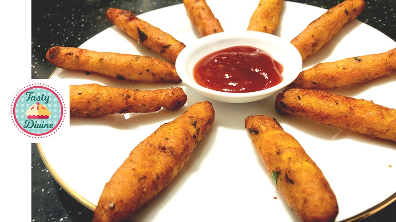 potato fingers recipes for snacks - YouTube