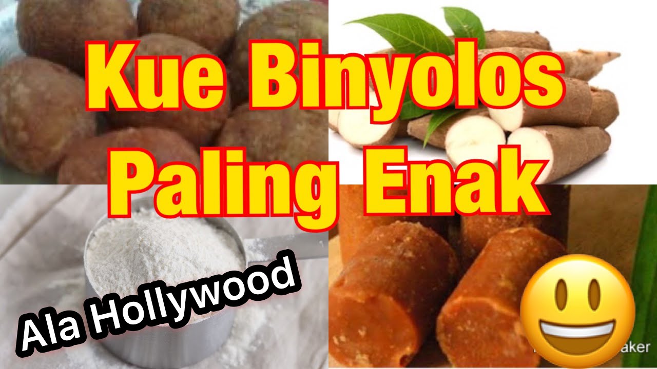 RESEP MEMBUAT KUE KAMPUNG || BINYOLOS ALA KAKAS - YouTube