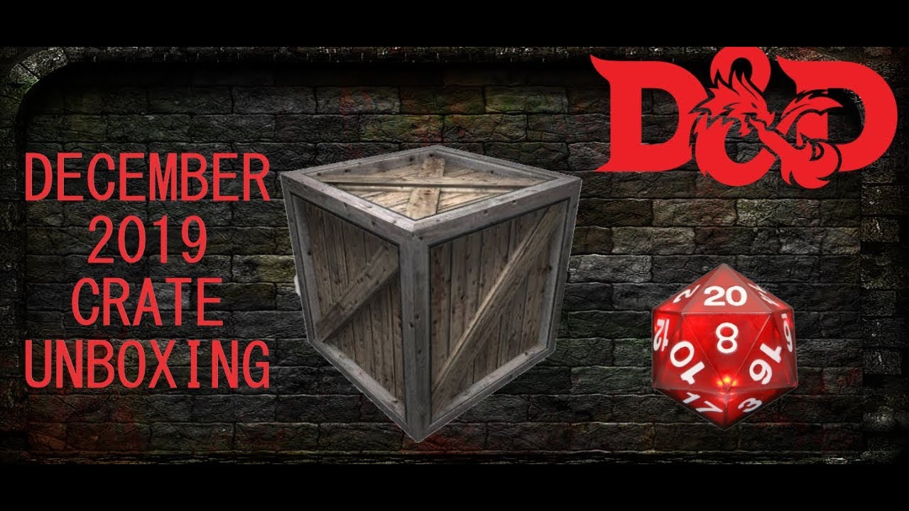 DND December Crate Unboxing!! - YouTube