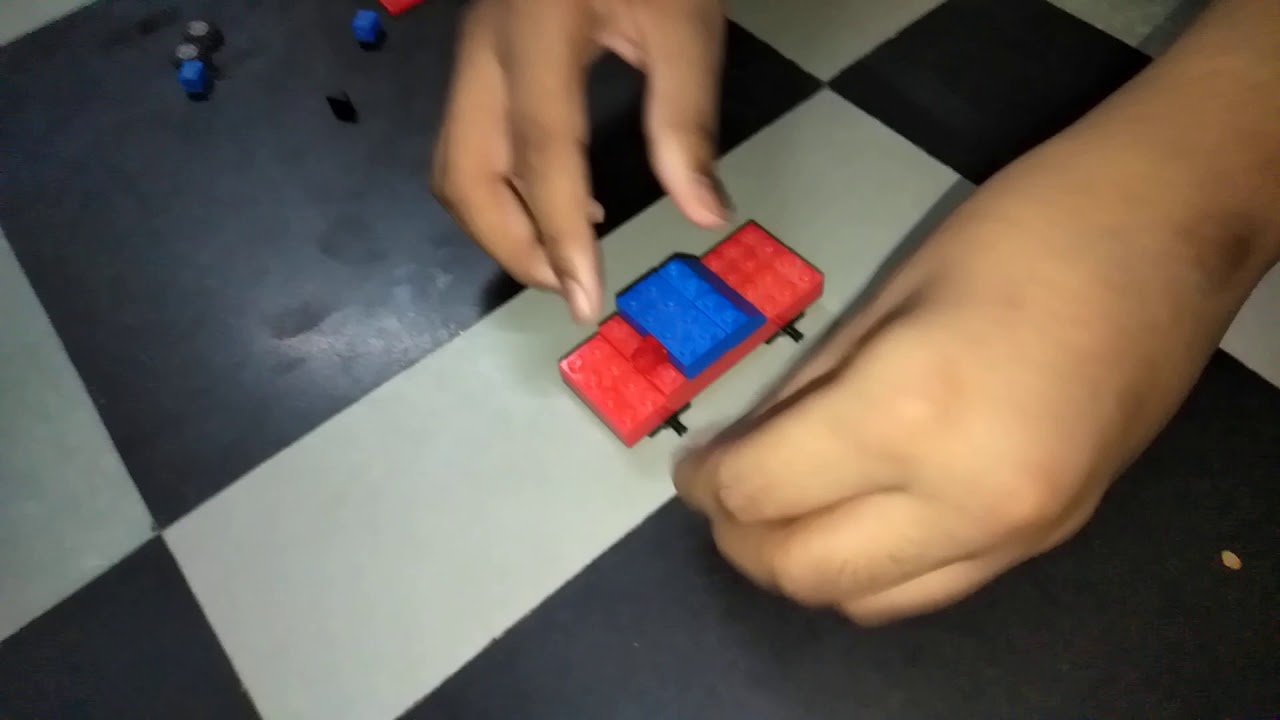 Easy car with blocks - YouTube