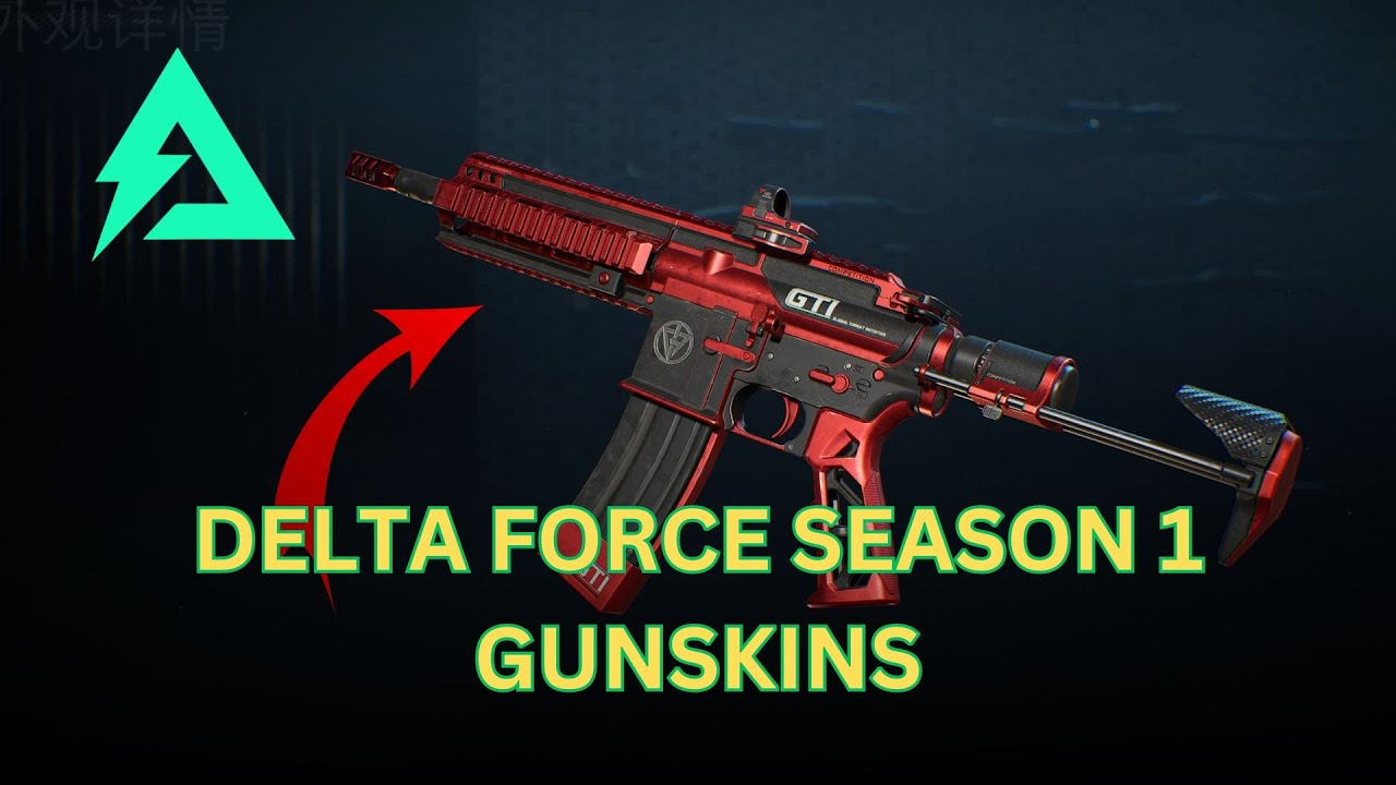 DELTA FORCE SEASON ONE |All Weapon Skins ! - YouTube
