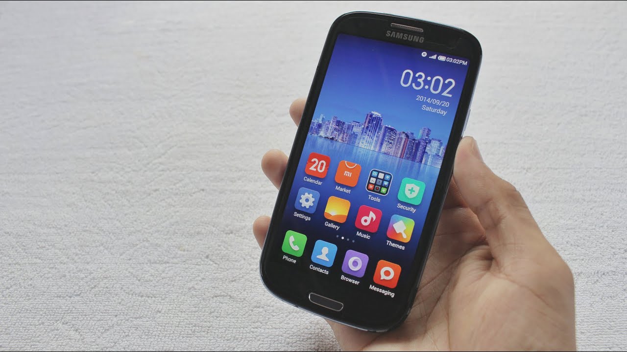 Review: MIUI Rom v4.9 for Galaxy S3 - YouTube