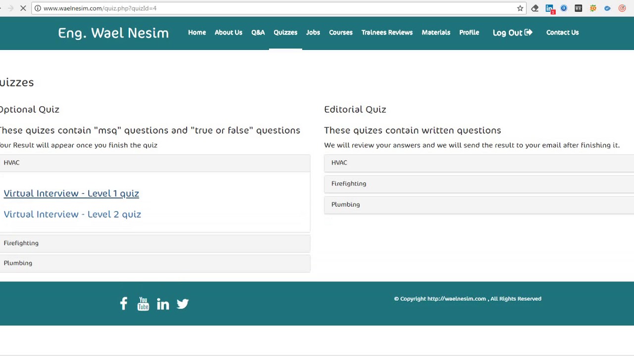 Quiz Website YouTube quiz-website-youtube