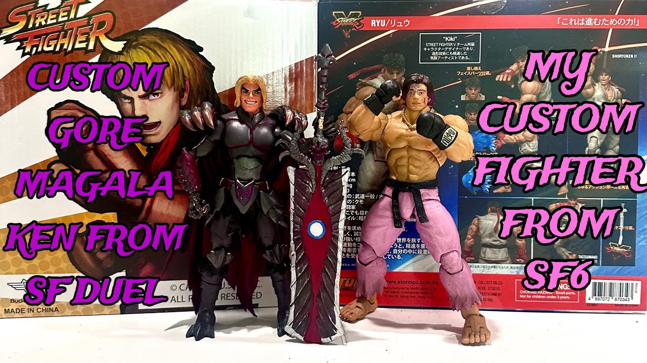 My Custom Character From Street Fighter 6 And Custom Gore Magala Ken ...