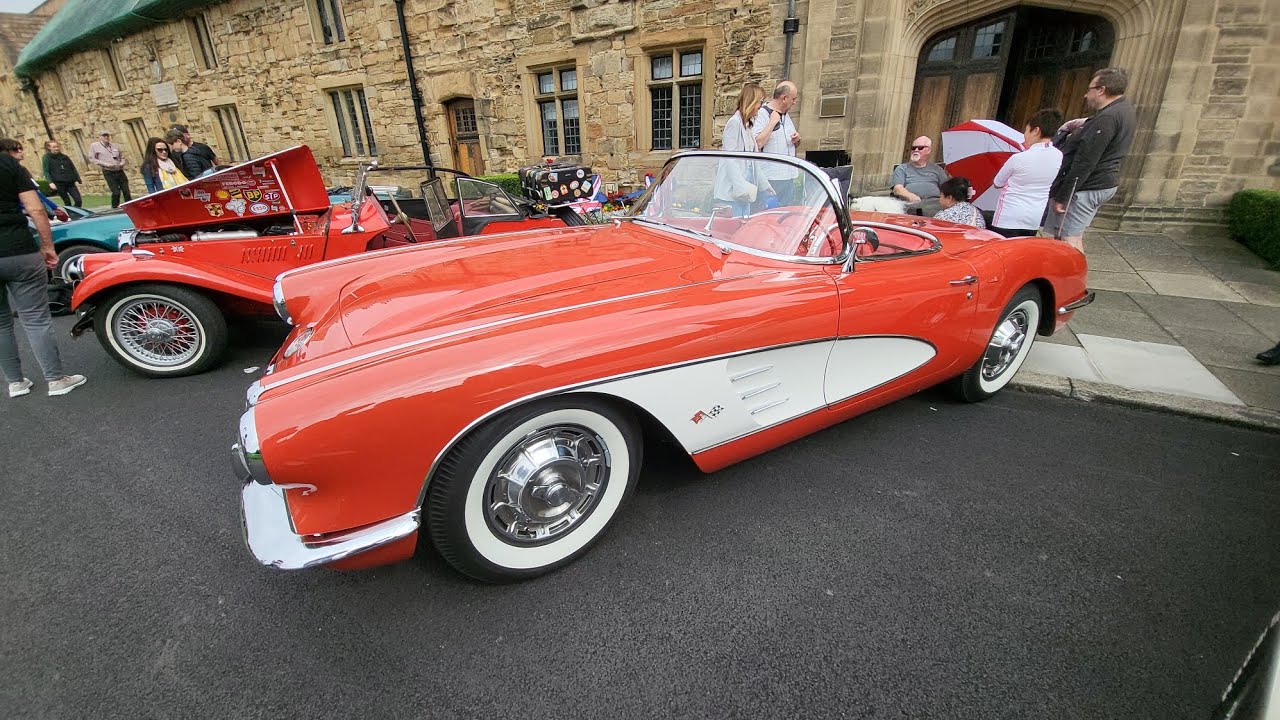 Classic Cars in Durham City August Bank Holiday 2023 - YouTube