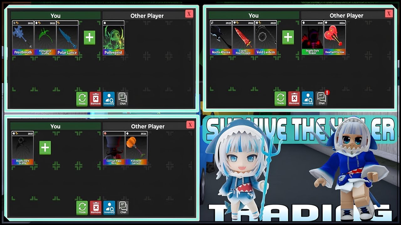 COLLAPSE! TRADING ITEM HALLOWEEN 2024, POLTERGEIST, DDR, CORRUPT PAPA ...