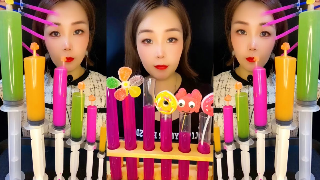 [ASMR]신기한물먹방ASMR DRINKING #ASMRDRINKING#물먹방#아이스크림#12669 - YouTube