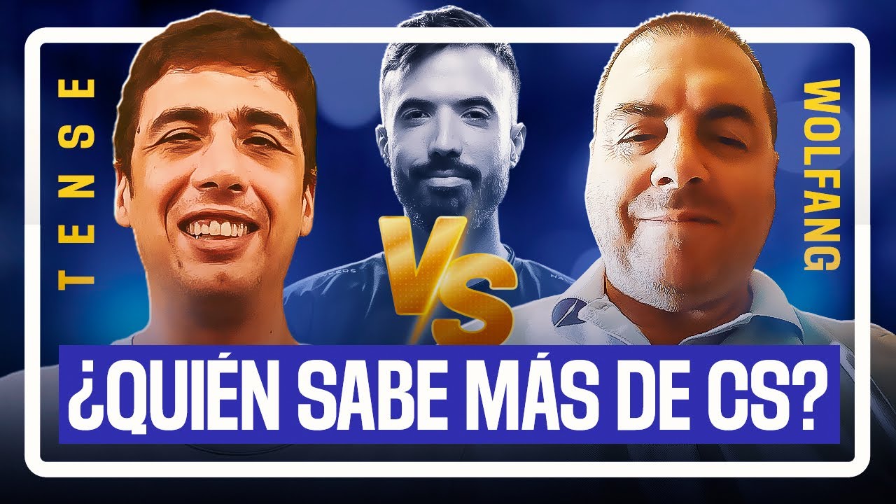 ¿QUIÉN SABE MÁS de COUNTER-STRIKE? TENSE o WOLFANG - YouTube