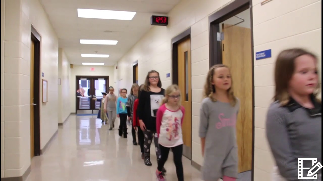 PBIS Hallway Expectations for Hinsdale Patriots - YouTube