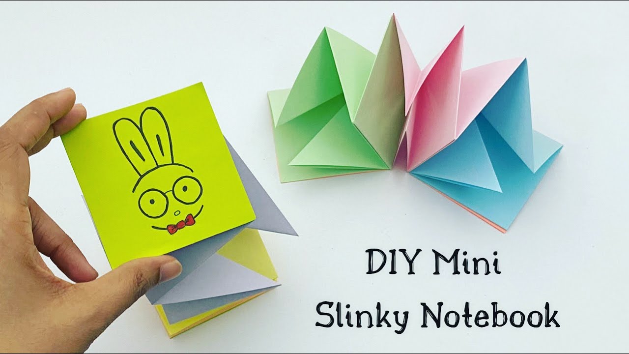 DIY Mini Notebooks - DIY Back to school / origami notebook / School ...