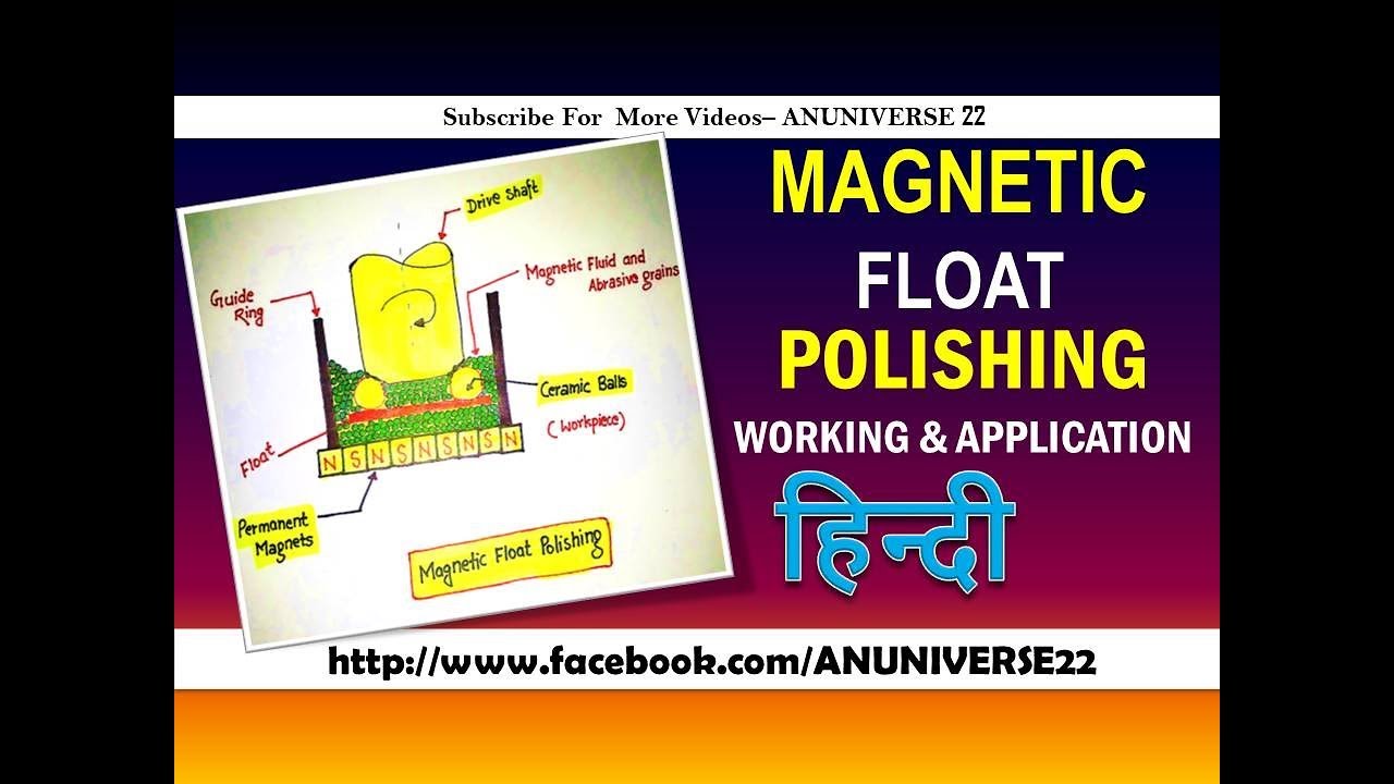 MAGNETIC FLOAT POLISHING - YouTube