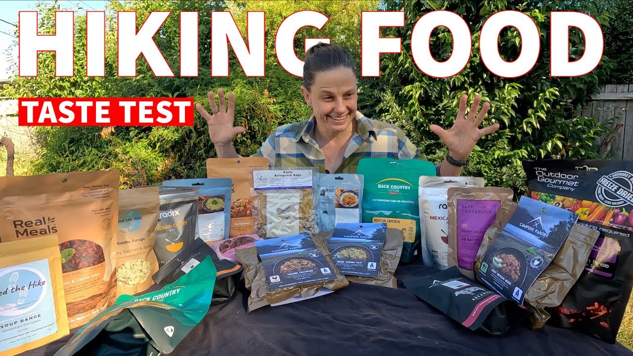 Hiking food taste test - 4 friends eat 18 meals and we score them on ...