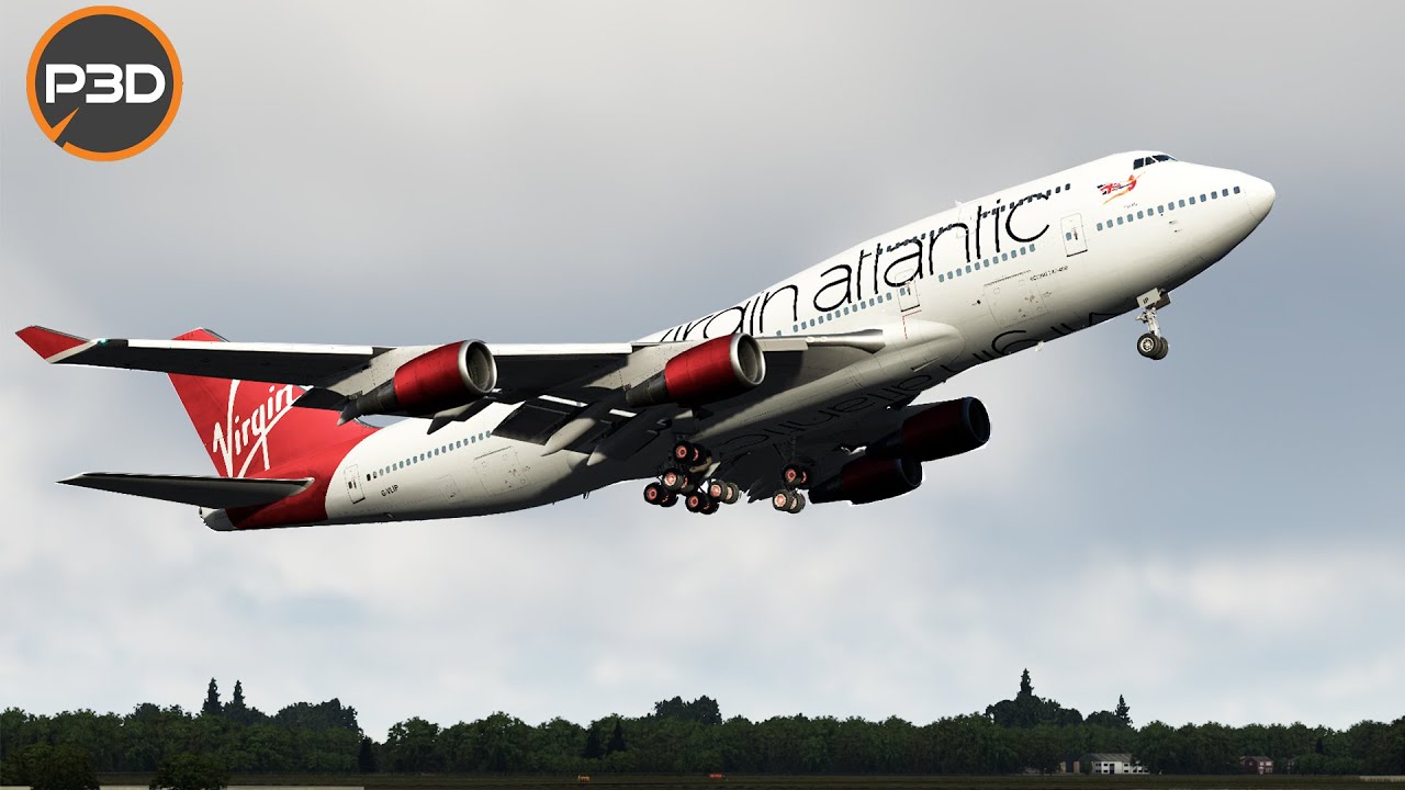 Prepar3D v5.1 | Boeing 747 flight from Manchester to Las Vegas | PMDG ...