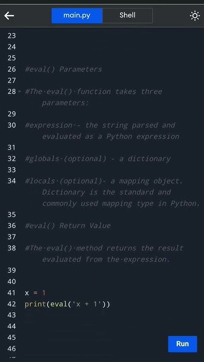 #python 158.Python eval() | How eval() works | #shorts #pythonprogramming #pythonforbeginners # ...