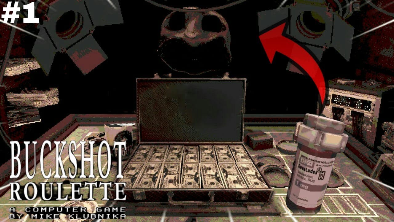 How Can I Win From Dealer In Buckshot Roulette Hardcore #1 - YouTube