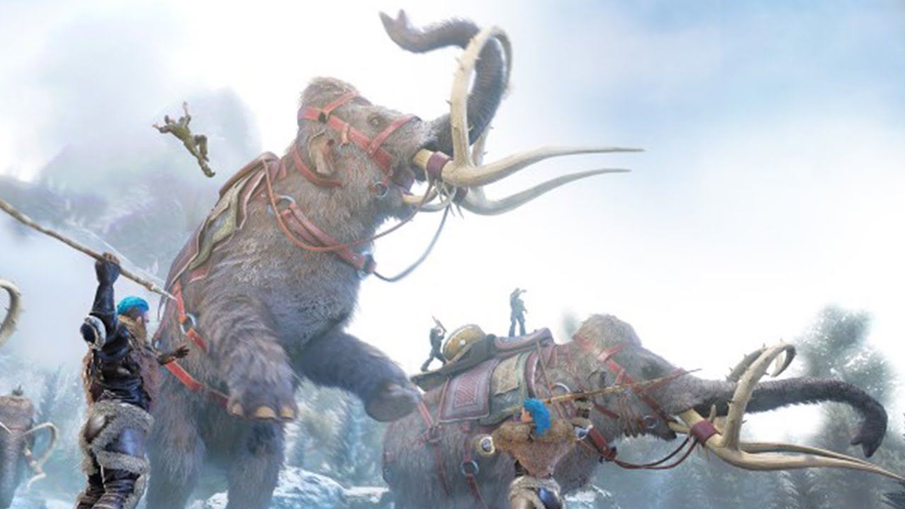 Ark Survival - TLC Pass 3 Mammoth, Stegosaurus and more - YouTube