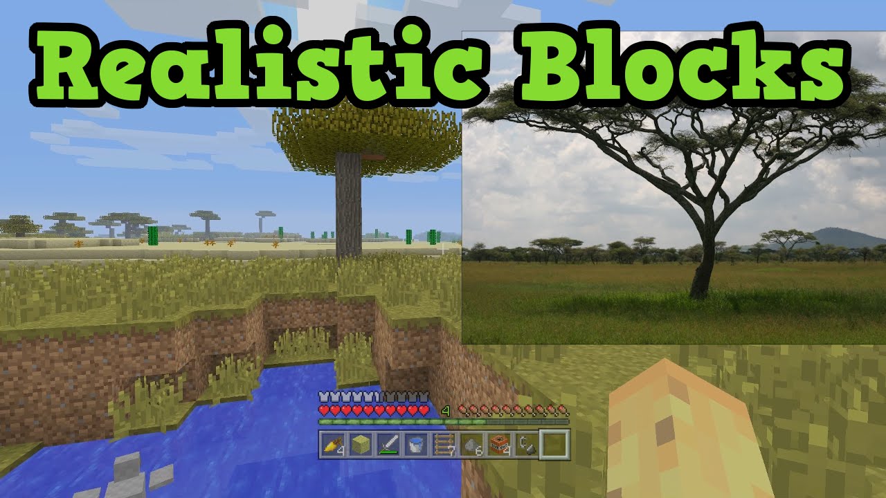 Minecraft Xbox - Most Realistic Blocks - YouTube