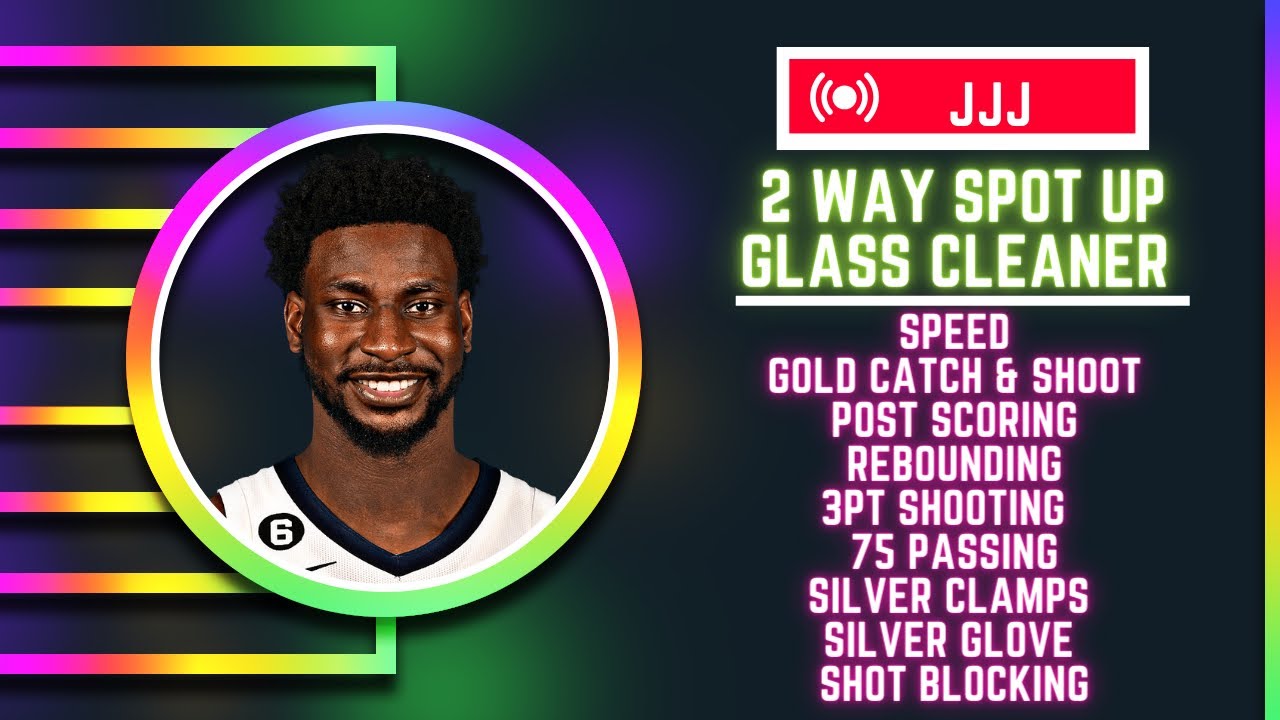 BEST 2 WAY SPOT UP GLASS CLEANER BUILD NBA 2K24 NEXT GEN (3PT SHOOTING ...
