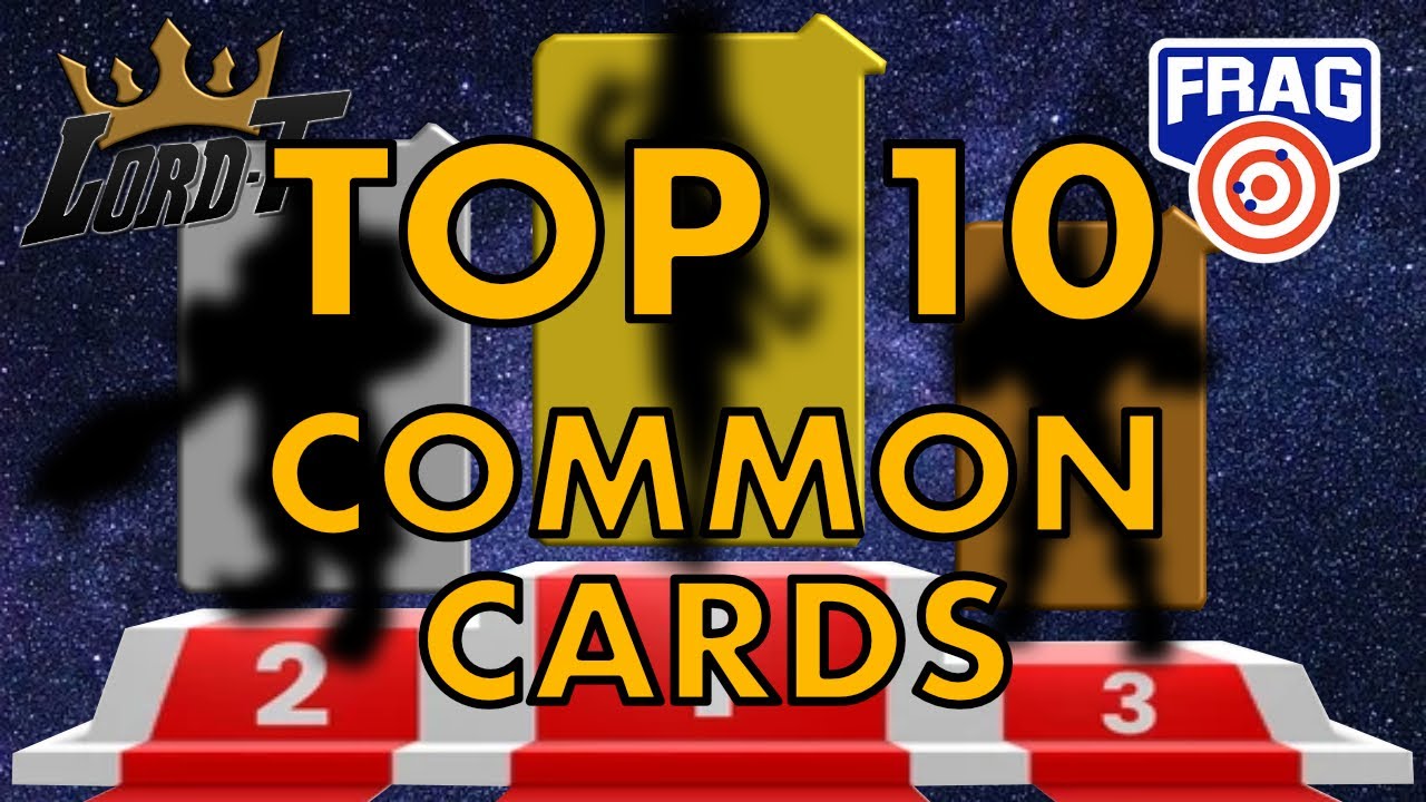 FRAG Pro Shooter, Top 10 Common Cards - YouTube