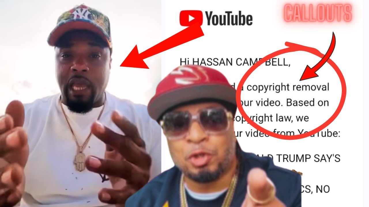 MATH HOFFA TAKES ALL HASSAN CAMPBELL VIDEOS ABOUT HIM DOWN😱 - YouTube