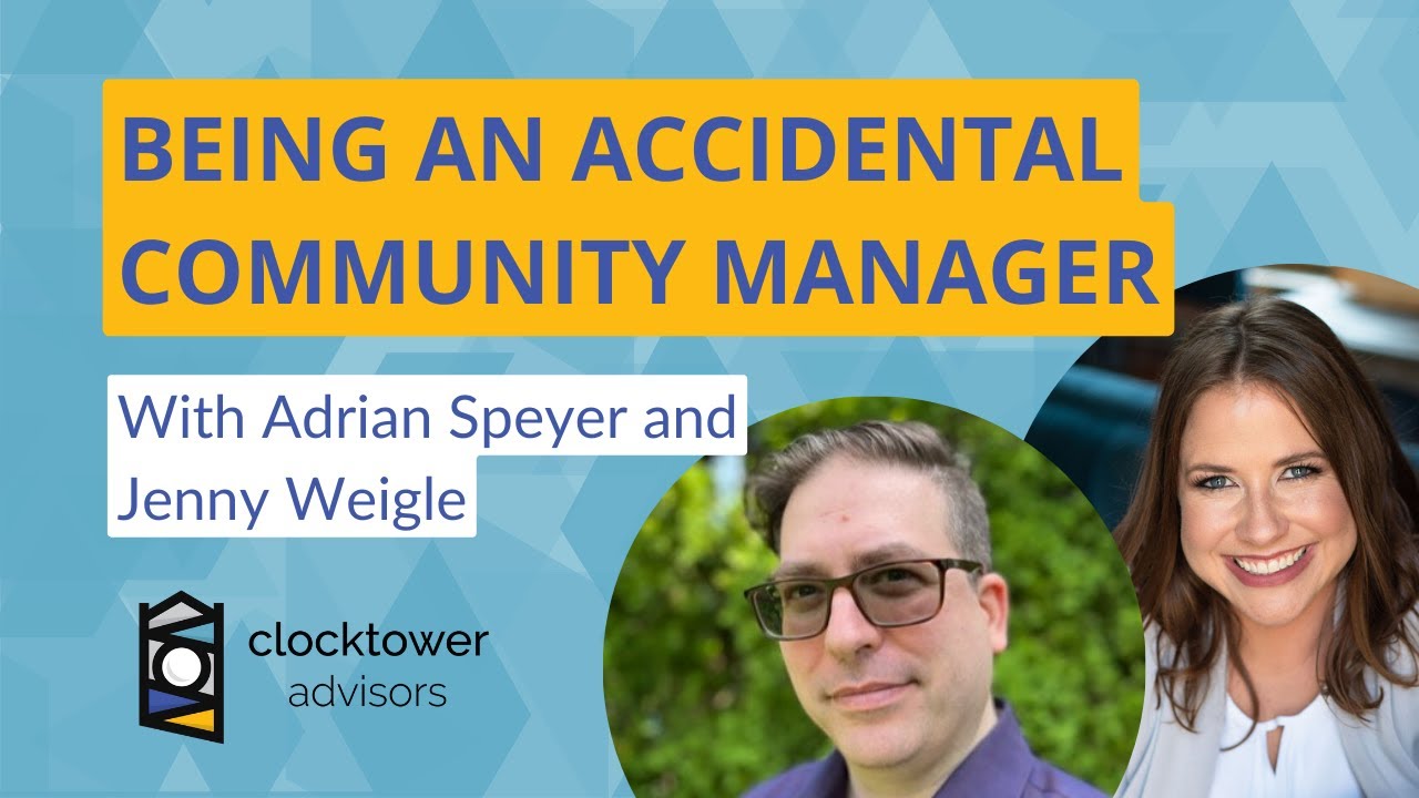 Being an Accidental Community Manager - YouTube