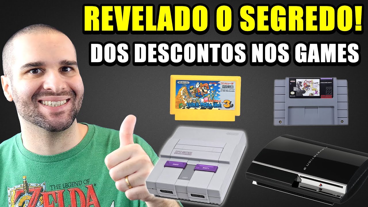 COLECIONADOR E VENDEDOR DE GAMES REVELA O SEGREDO PARA CONSEGUIR ...
