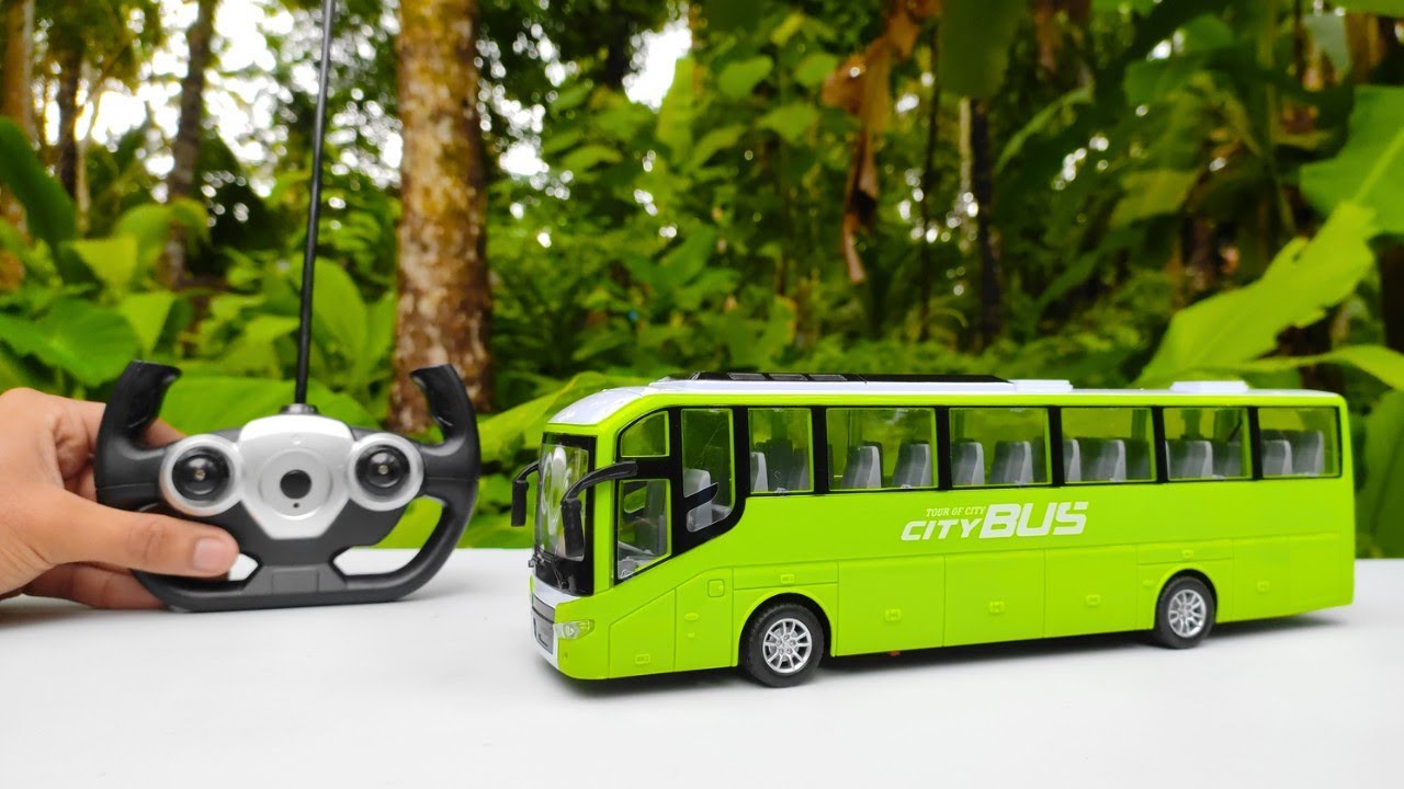 RC Bus Unboxing and Review.. I bought a 2.4 GHz Remote Control Bus ...
