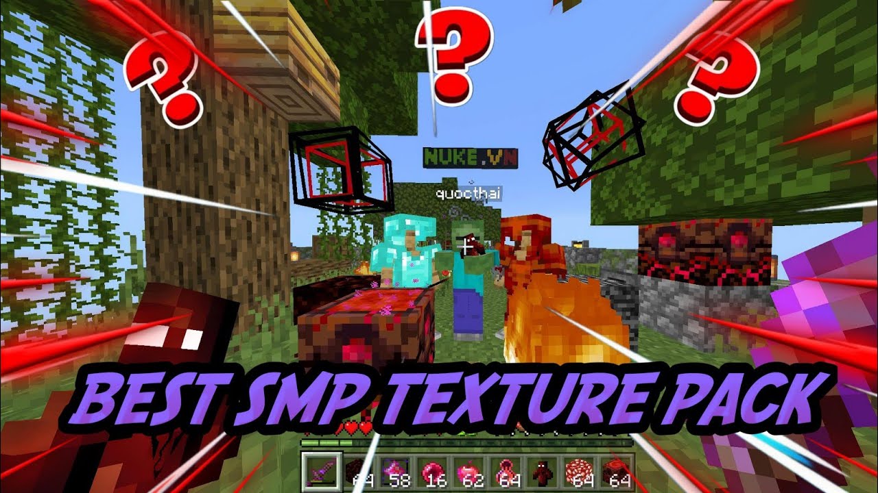 best smp texture pack for mcpe 1.21+ - YouTube