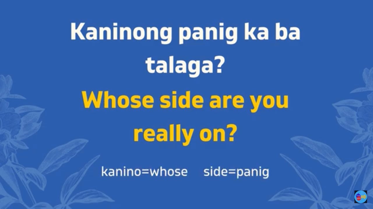 VERY USEFUL TAGALOG ENGLISH SENTENCES FOR FILIPINO LEARNERS # ...