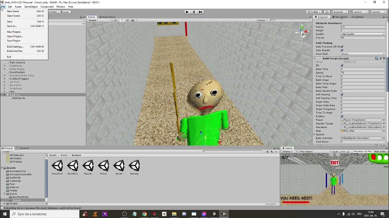 How to make a clone baldi in your decompile | Tutorial - YouTube