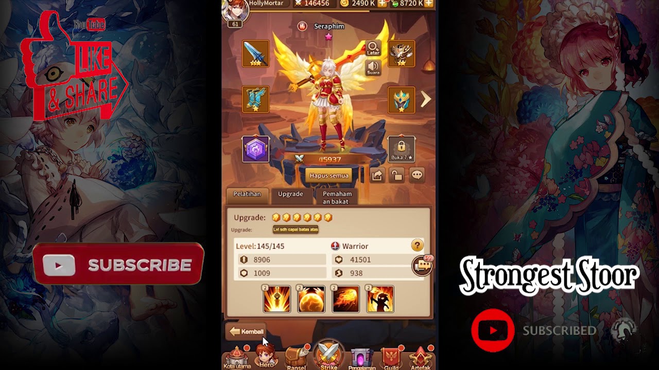 IDLE LEGEND GODS SAGA GAMEPLAY WALKTHROUGH TIER INDONESIA - YouTube